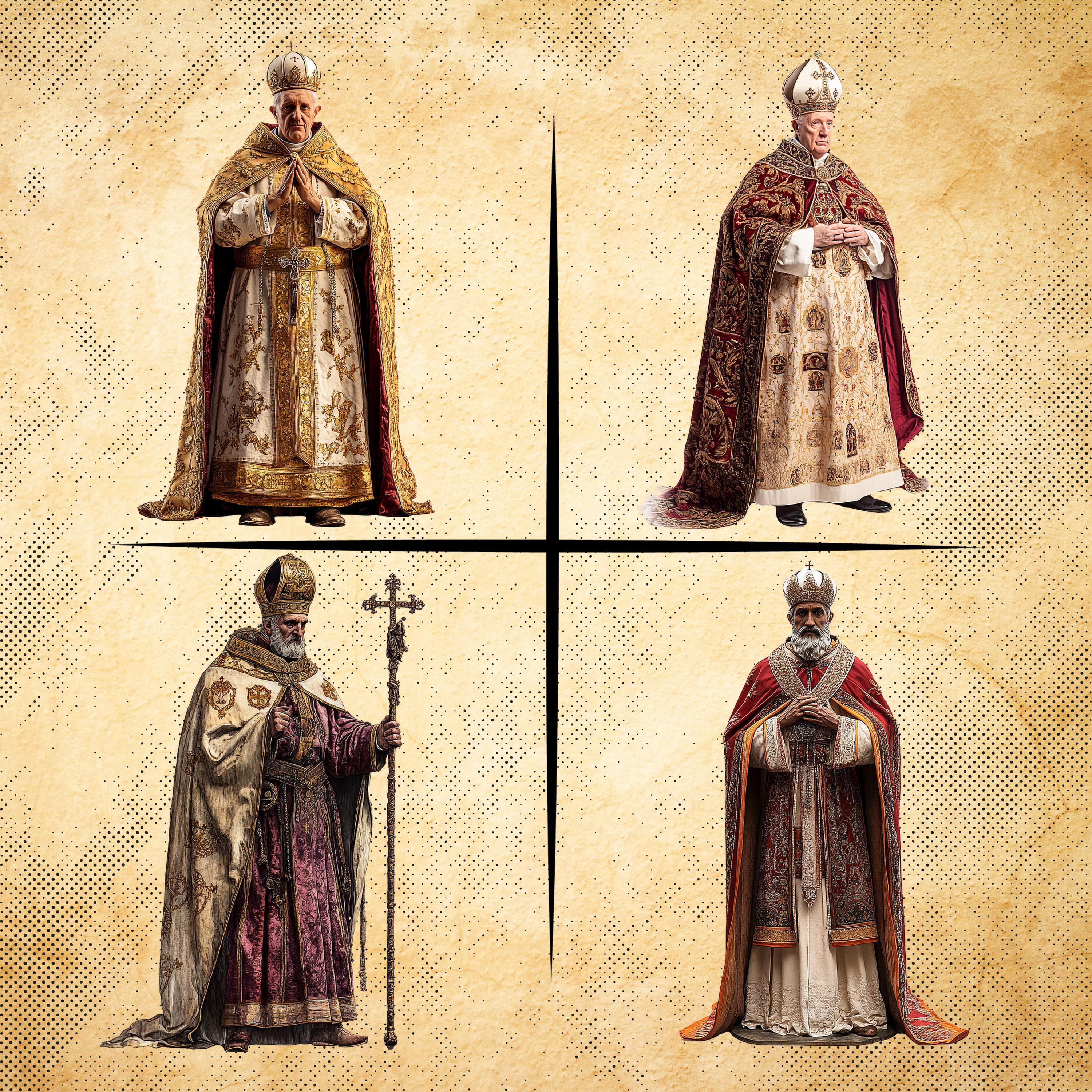 Medieval Popes – Holy Leaders of the Old World , Fantasy Cliparts ...