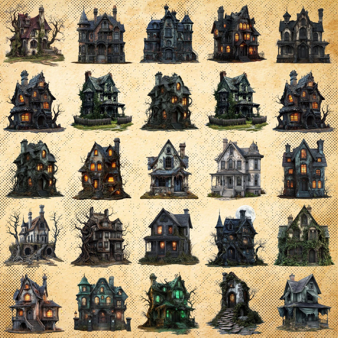 Haunted Houses – Shadowy Homes Full of Mystery and Eerie Silence ...
