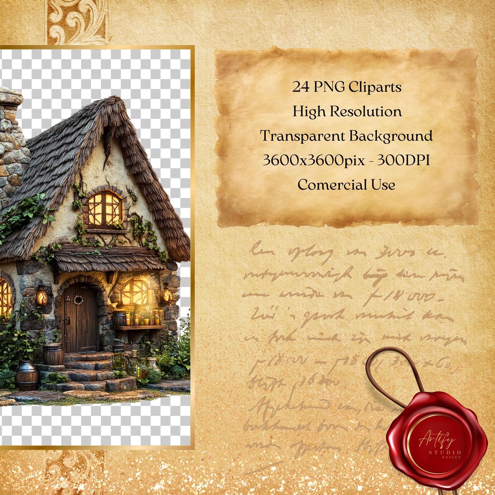 24 Medieval Houses – Authentic Historical Buildings , Transparent ...