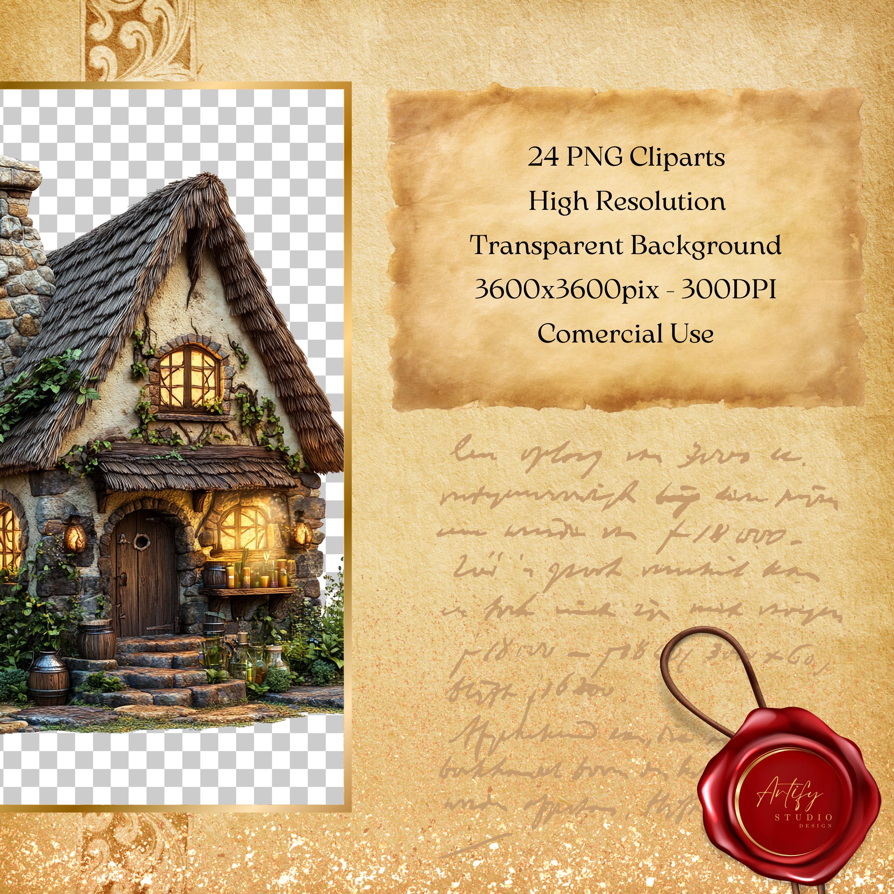 24 Medieval Houses – Authentic Historical Buildings , Transparent ...