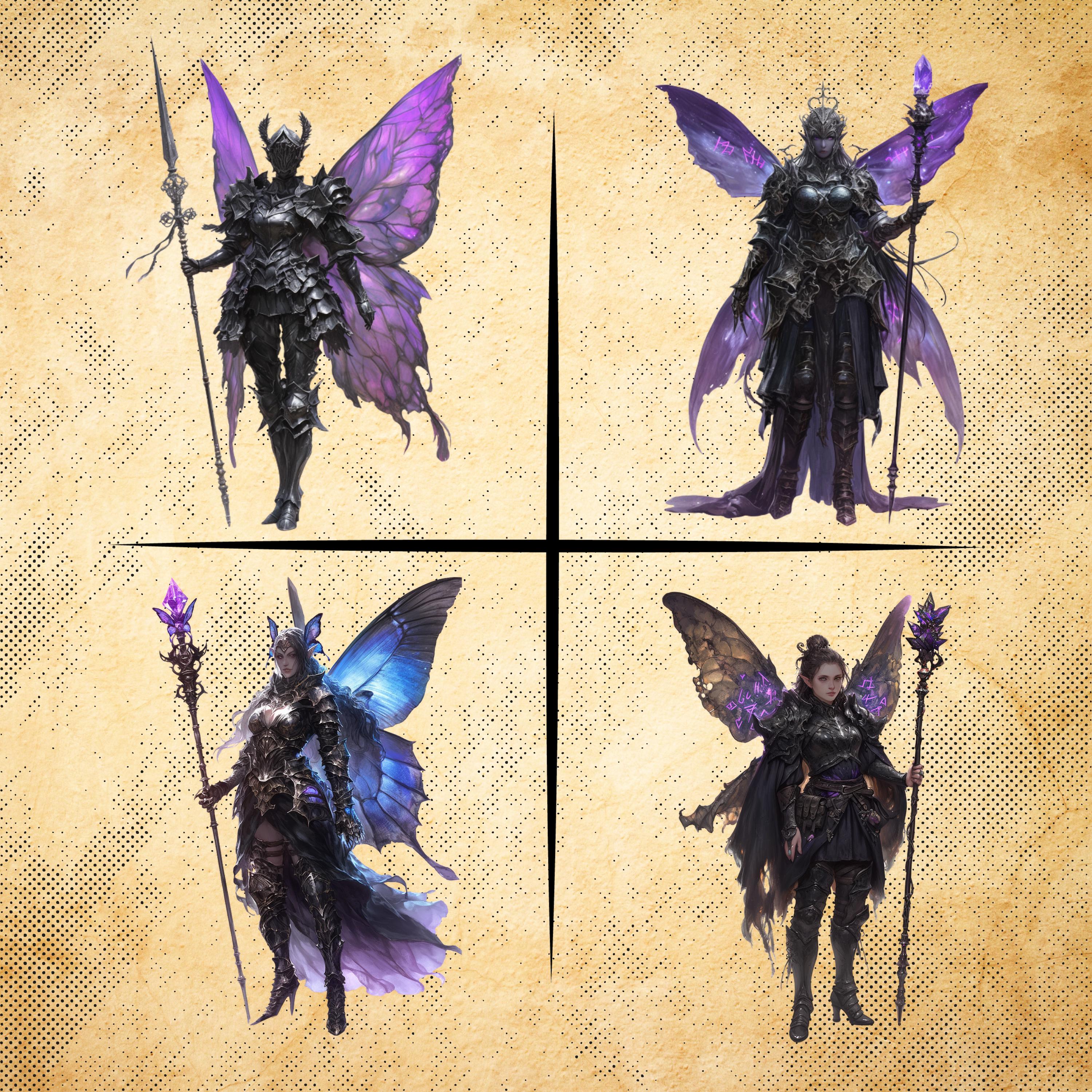 Night Fairy Warriors – 20 Enchanted Defenders of the Moonlit Realms ...