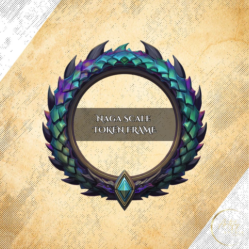 Dragon Scale Token - Etsy