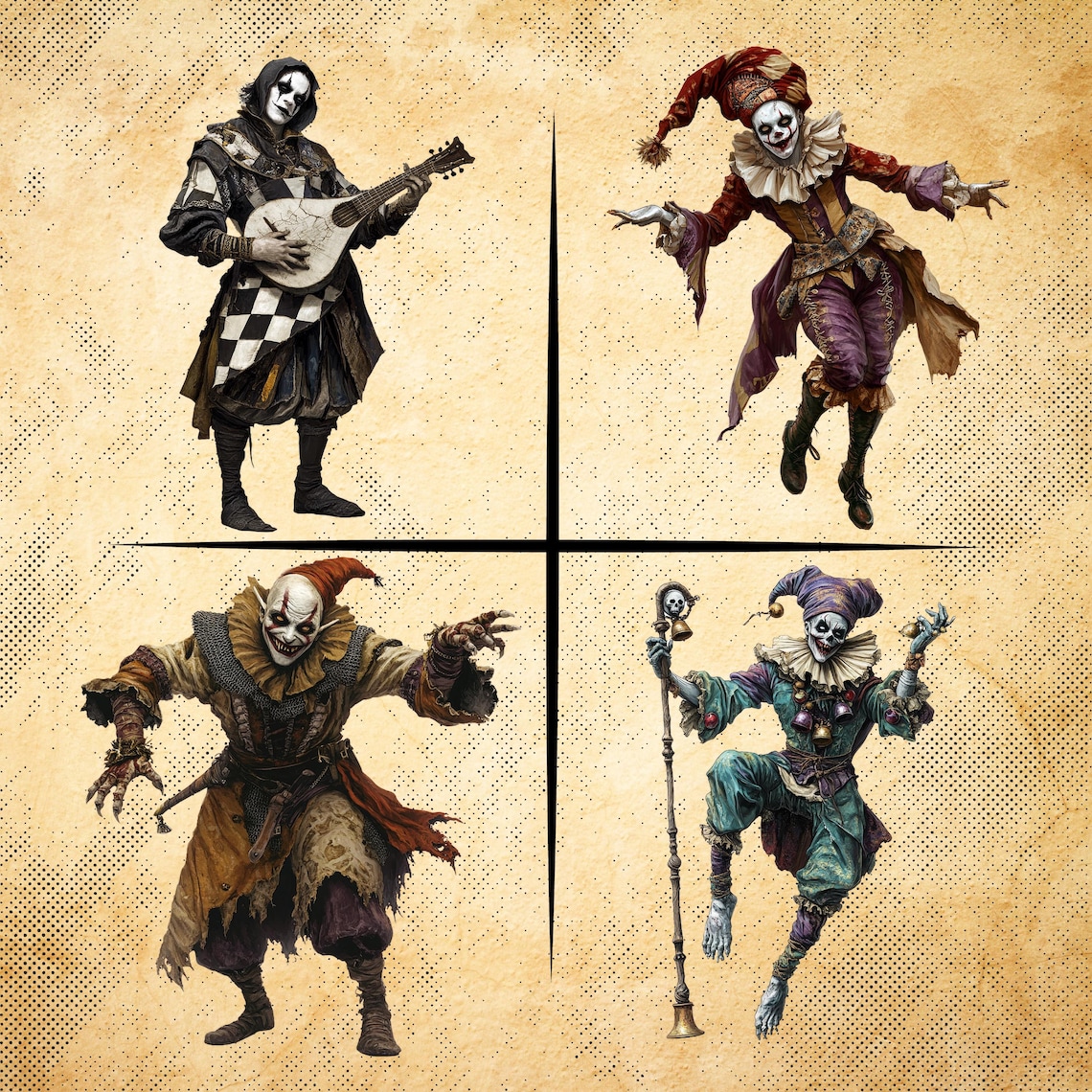 Medieval Jesters – Dark Masters of Juggling Tricks and Mysterious ...