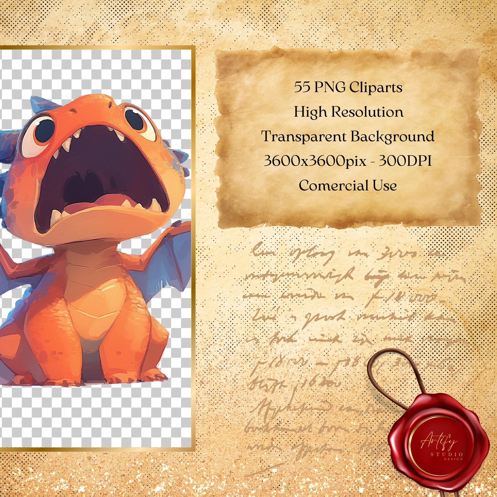 Goofy Baby Dragons – 30 Funny Cartoon-style Baby Dragons for Fantasy ...