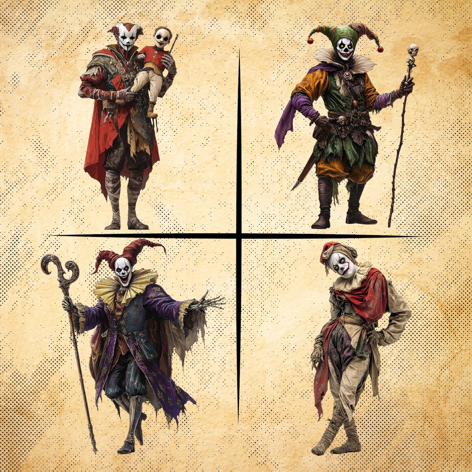 Medieval Jesters – Dark Masters of Juggling Tricks and Mysterious ...