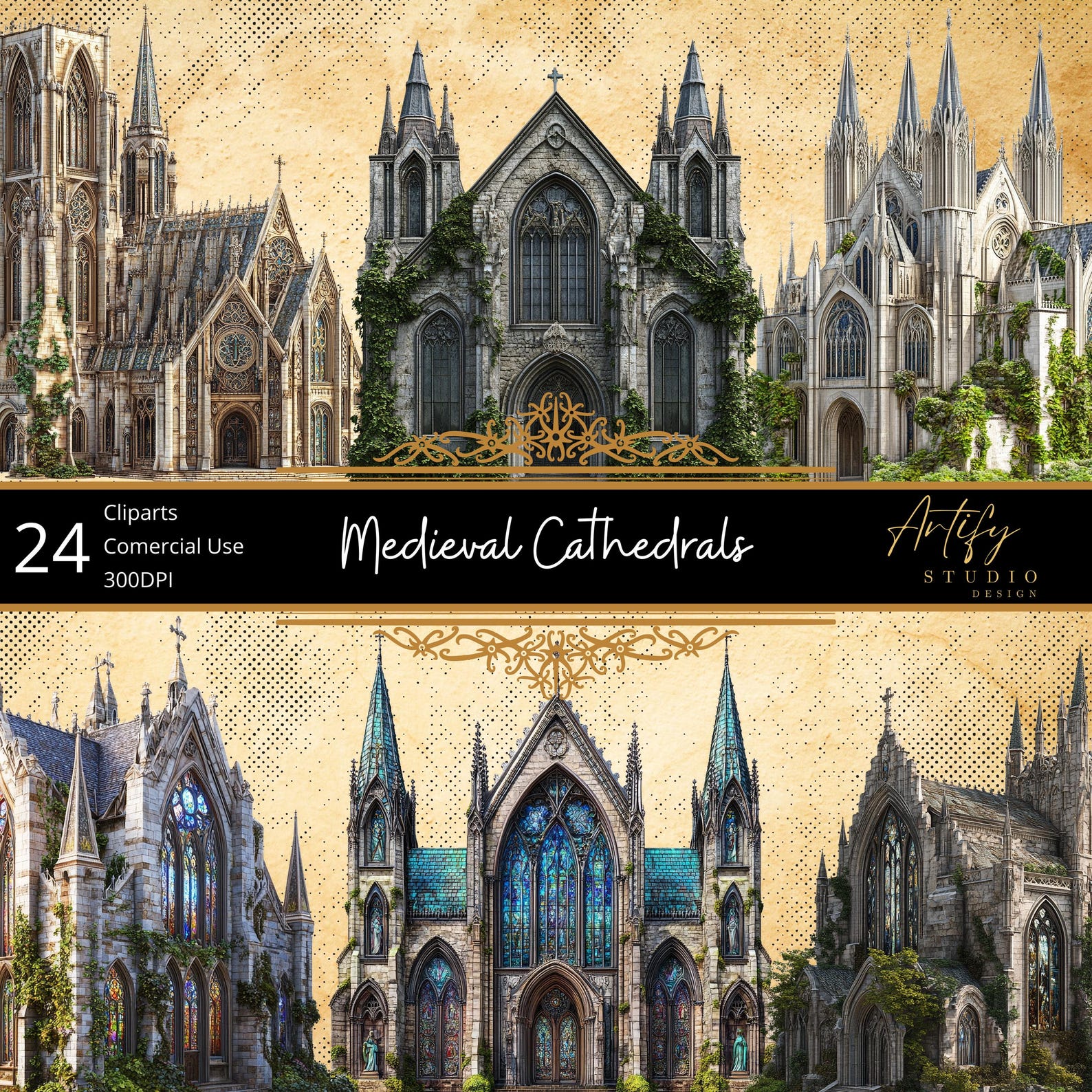 Medieval Cathedrals – Majestic Gothic and Romanesque Architecture ...
