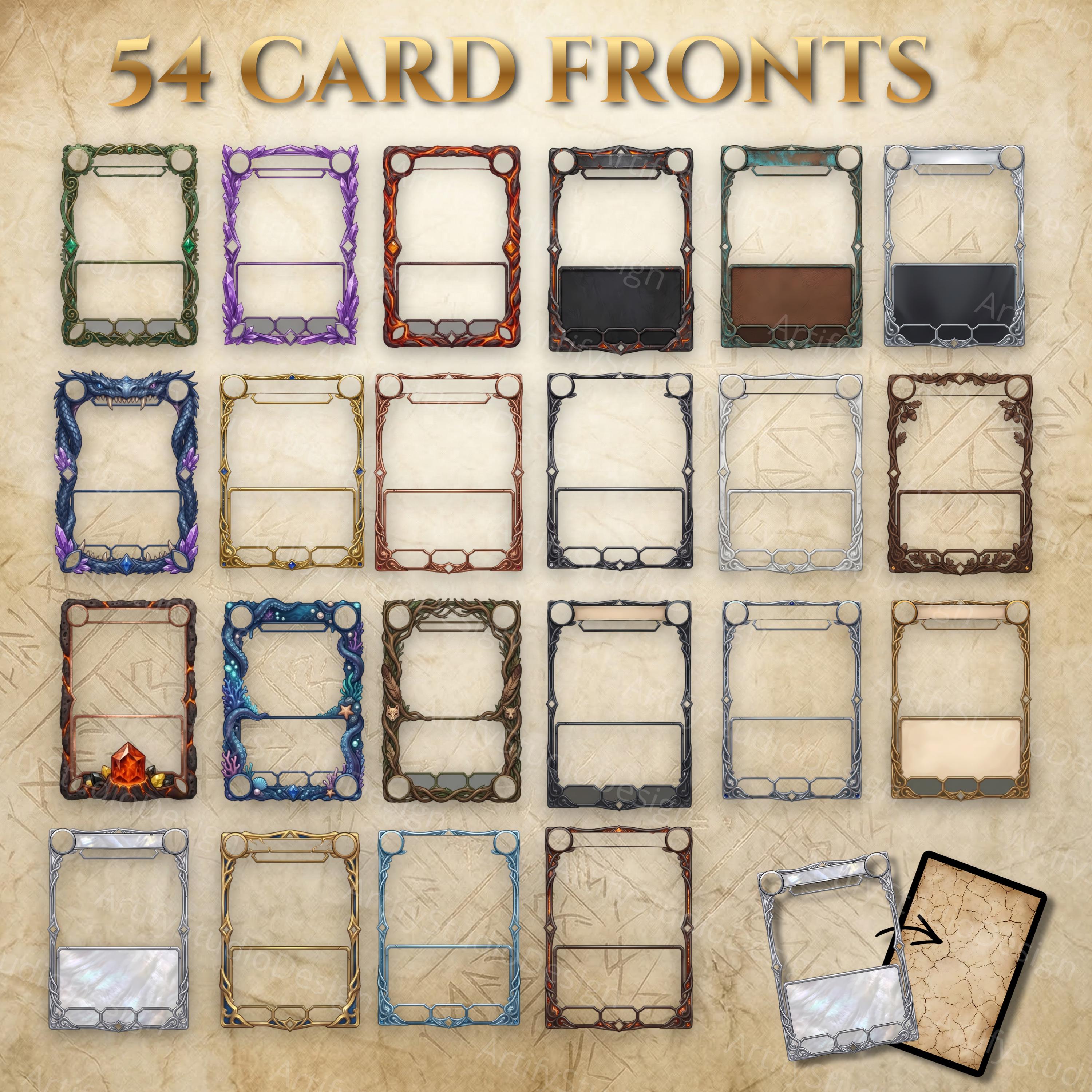 Ultimate Tcg Development Kit | Fantasy Trading Card Game Asset Bundle ...