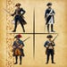 Napoleonic Soldiers Clipart – 20 Transparent Background PNG ...
