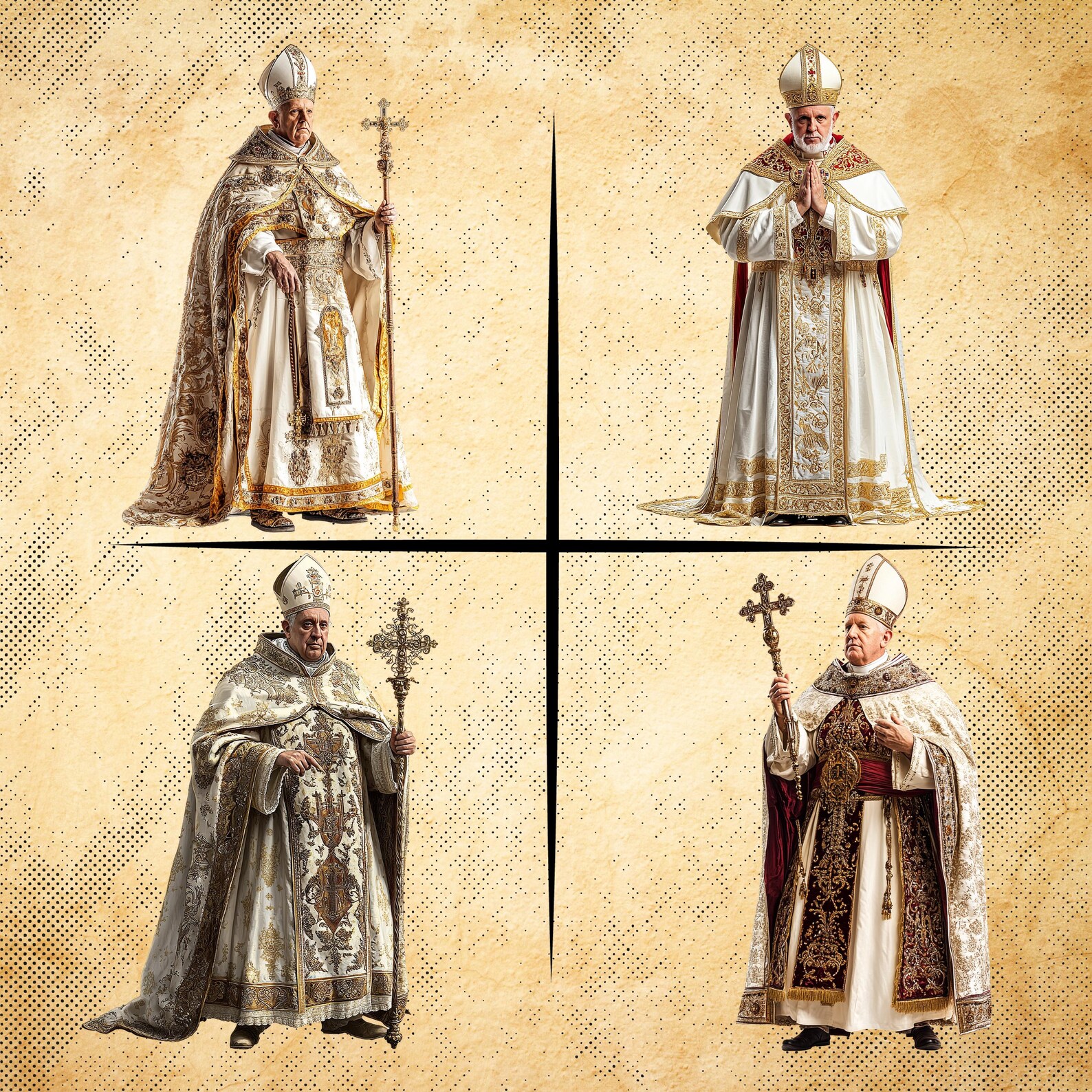 Medieval Popes – Holy Leaders of the Old World , Fantasy Cliparts ...
