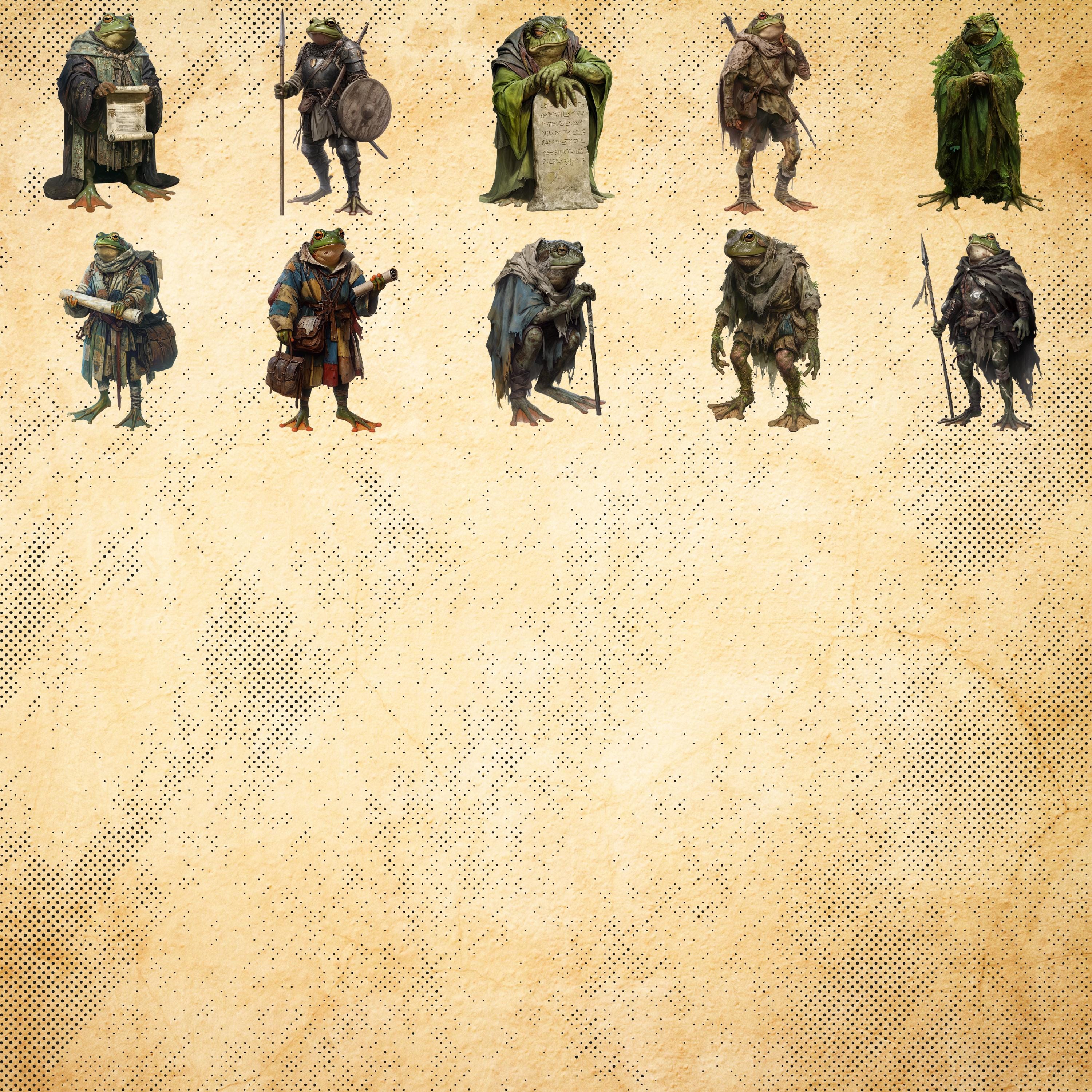 Fantasy Frogfolk – 60 Unique Amphibian Creatures for TTRPG & Fantasy ...