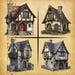 24 Medieval Houses – Authentic Historical Buildings , Transparent ...