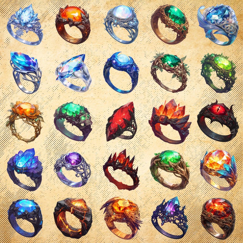 Fantasy Magic Rings – Mysterious and Powerful Artifacts of the Fantasy ...