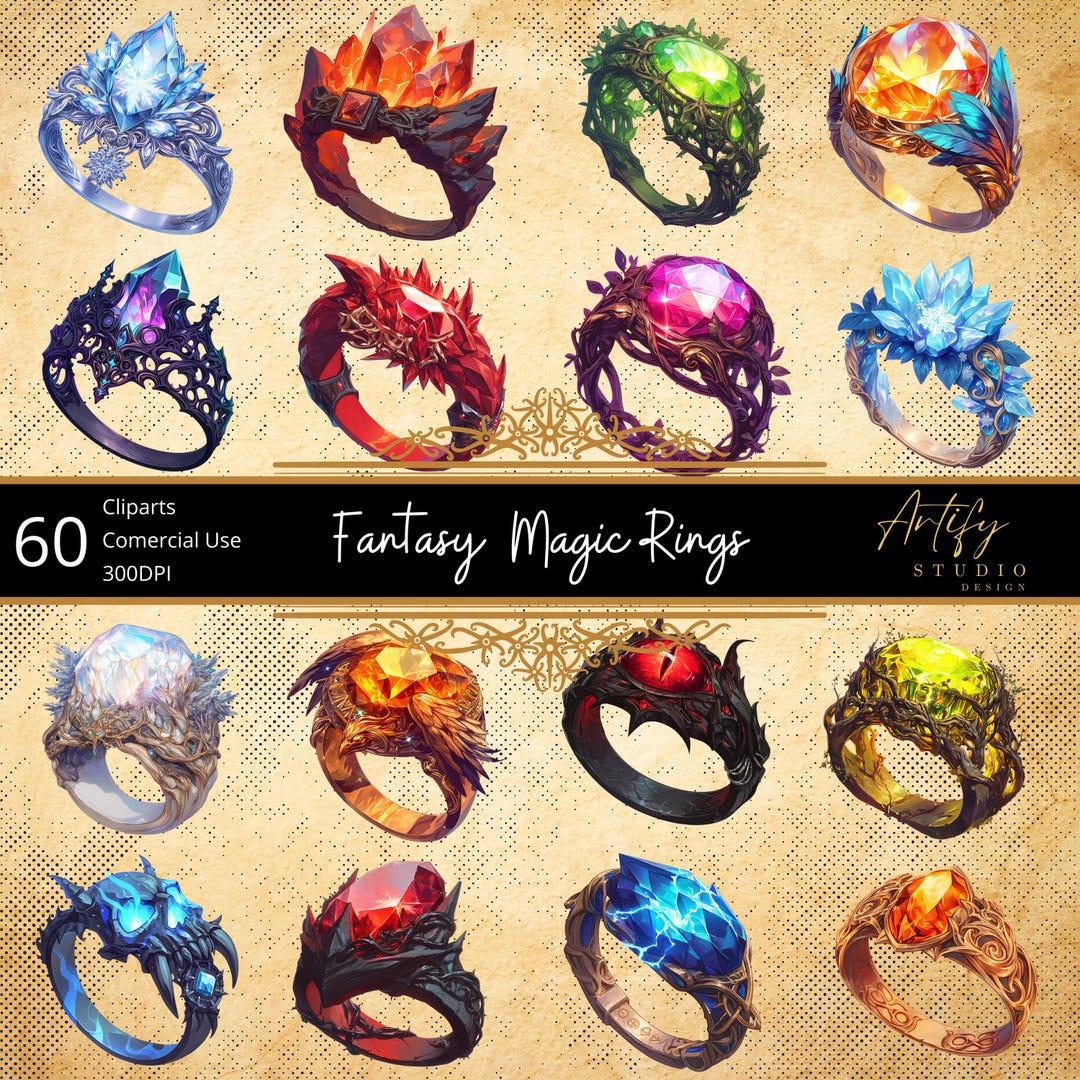 Fantasy Magic Rings – Mysterious and Powerful Artifacts of the Fantasy ...