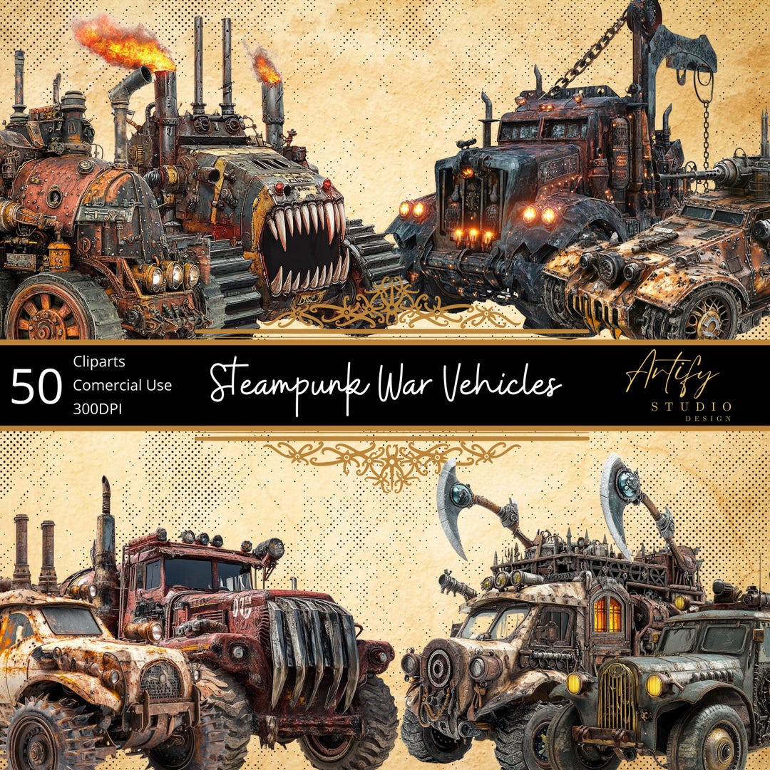Steampunk War Vehicles – Mechanical Power of Steam and Steel , Fantasy ...