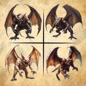 Ahool Bats – Legendary Creatures of the Night , Fantasy DND ...