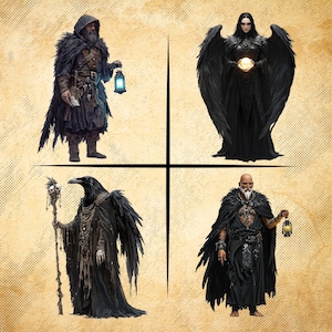 Raven Shamans – Mystics in Feathered Robes and Ritual Darkness ...