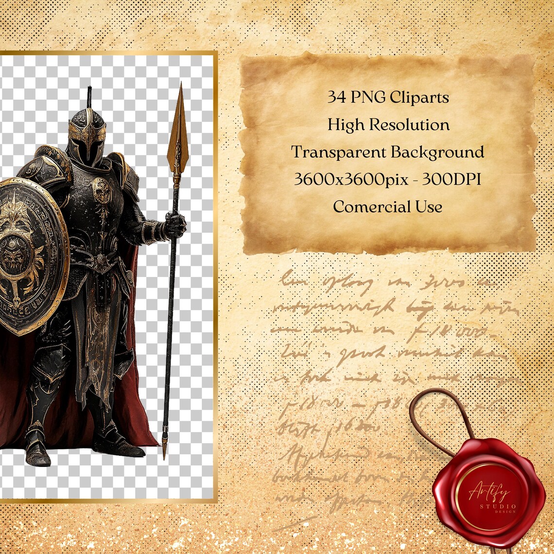 Fantasy City Guards – Noble Defenders of the Kingdom , Fantasy Cliparts ...