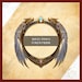 Angel Wings Token Frame – Digital Border for Dnd or Anything Game ...
