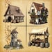 Medieval Structures RPG Cliparts, Commercial Use, Dnd, RPG , PNG ...