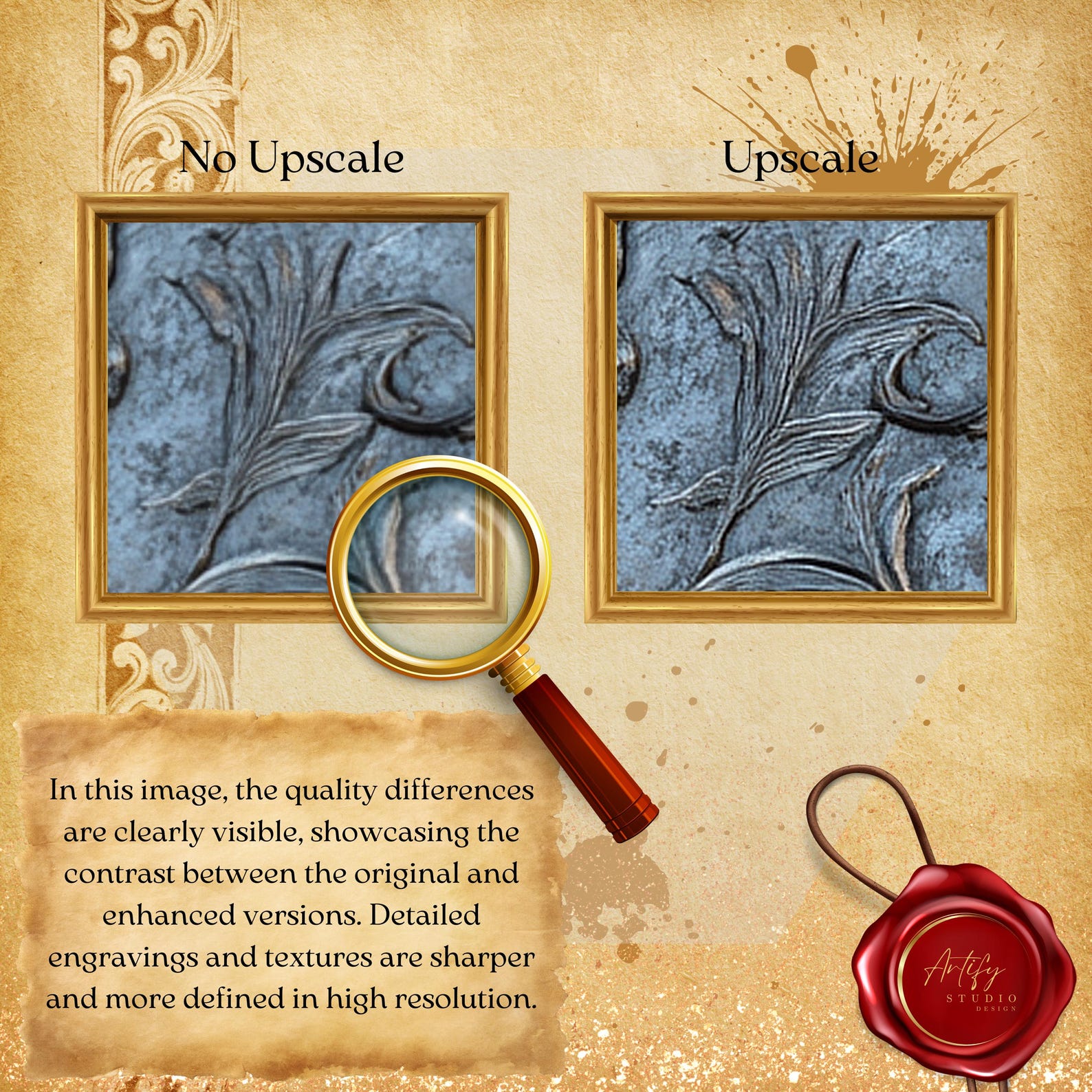 Enchanted Scrolls Clipart – Magical Ancient Scrolls With Mystical ...