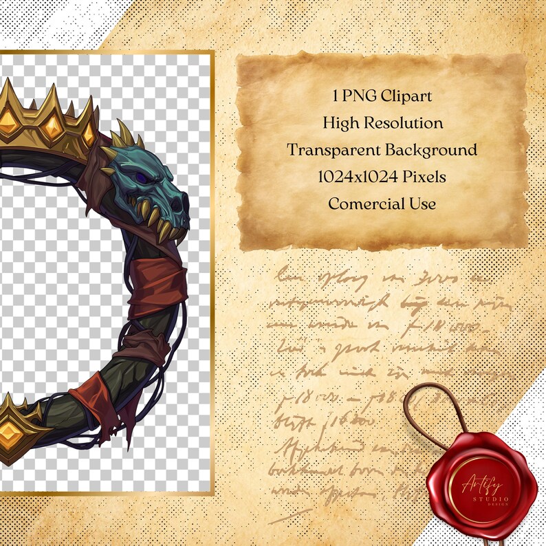 Rat King Token Frame – Digital Border for Dnd or Anything Game ...