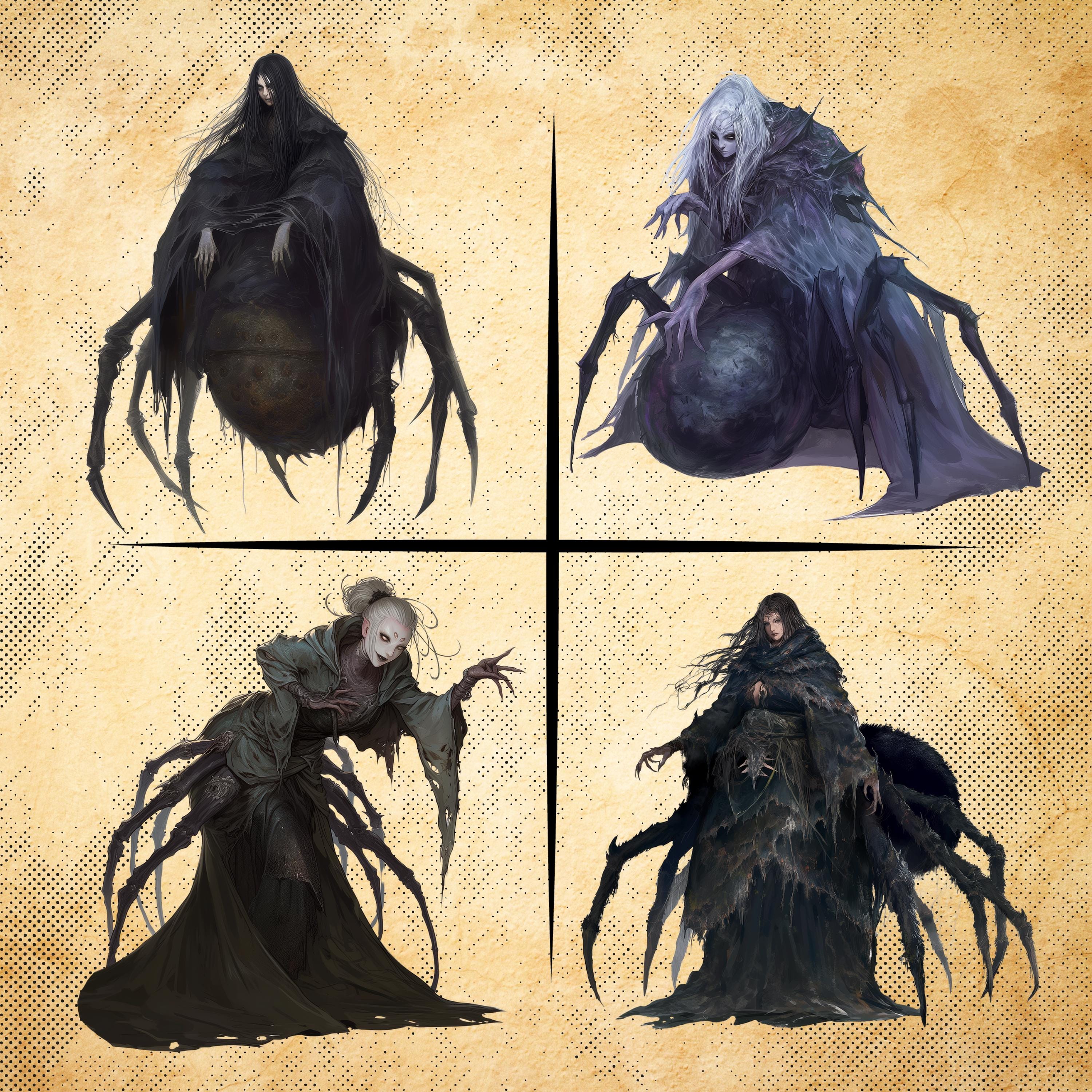 Jorōgumo – Deadly Spider Spirits of Japanese Folklore , Fantasy ...