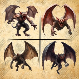 Ahool Bats – Legendary Creatures of the Night , Fantasy DND ...