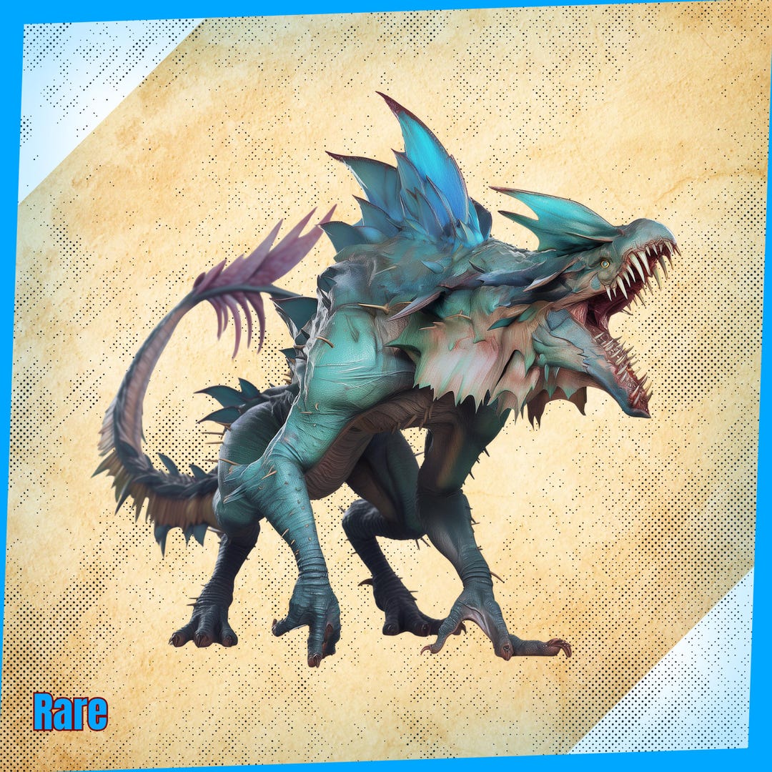 Razorthorn Stalker – Apex Predator of the Wild | Fantasy Creature ...
