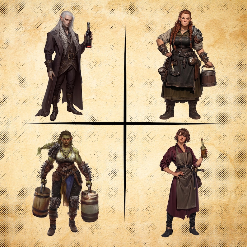 Tavern Keepers – 20 Fantasy Innkeepers and Ale Masters for Your RPG ...