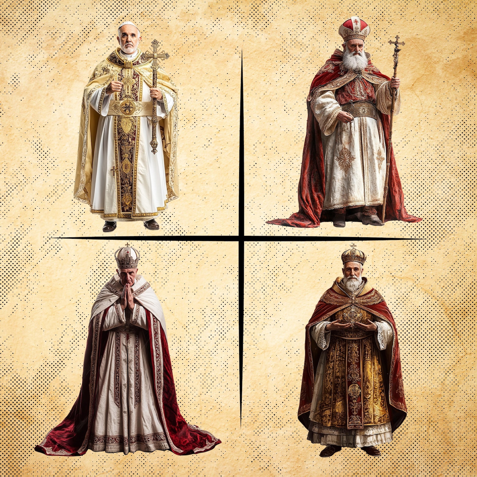 Medieval Popes – Holy Leaders of the Old World , Fantasy Cliparts ...