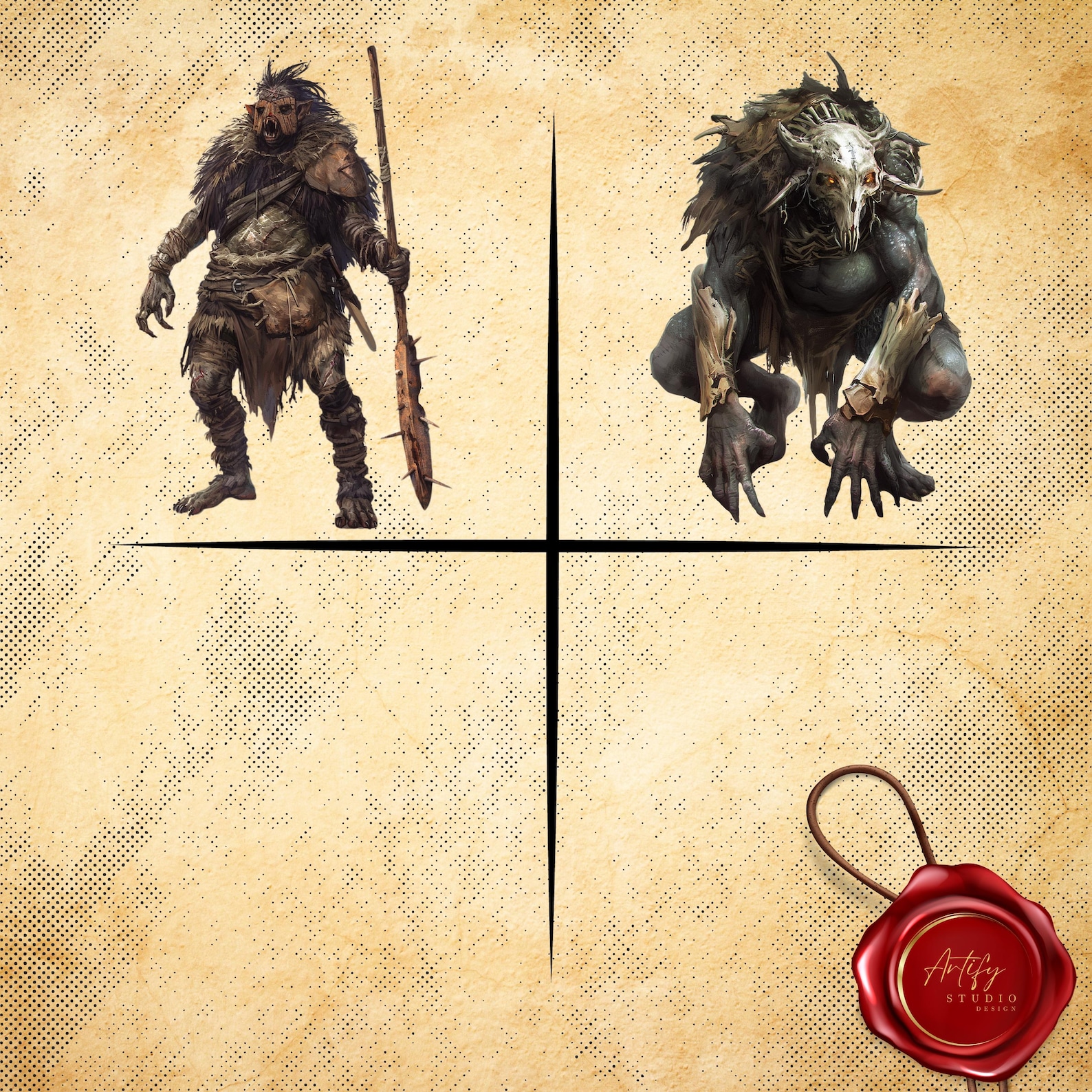 Forest Trolls – 22 Wild Woodland Creatures for Fantasy TTRPG & RPG ...