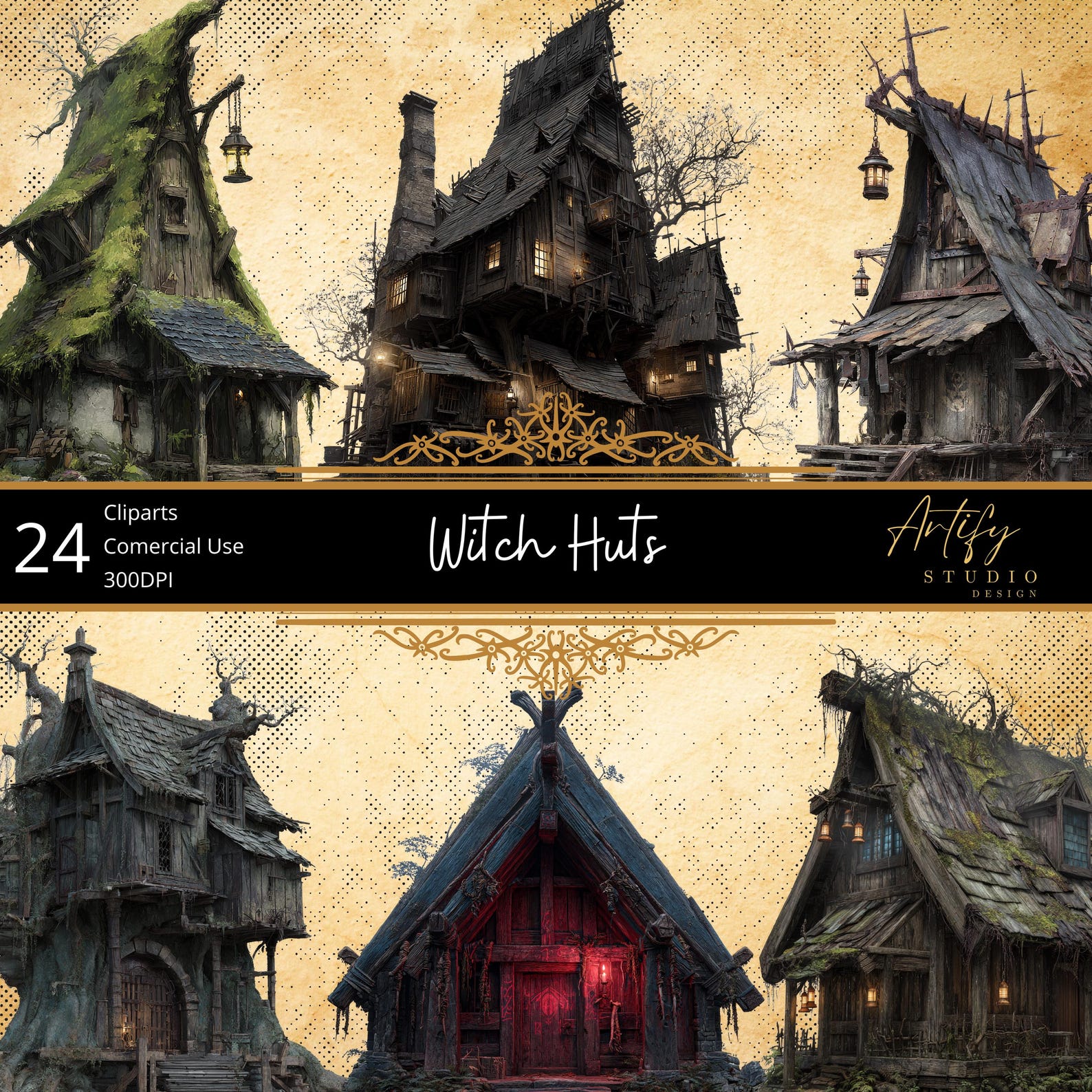 Witch Huts – 24 Enchanted Fantasy Cottages for TTRPG & RPG Worlds ...