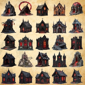 Evil Shrines – Dark Fantasy Buildings of Corruption and Occult Power ...