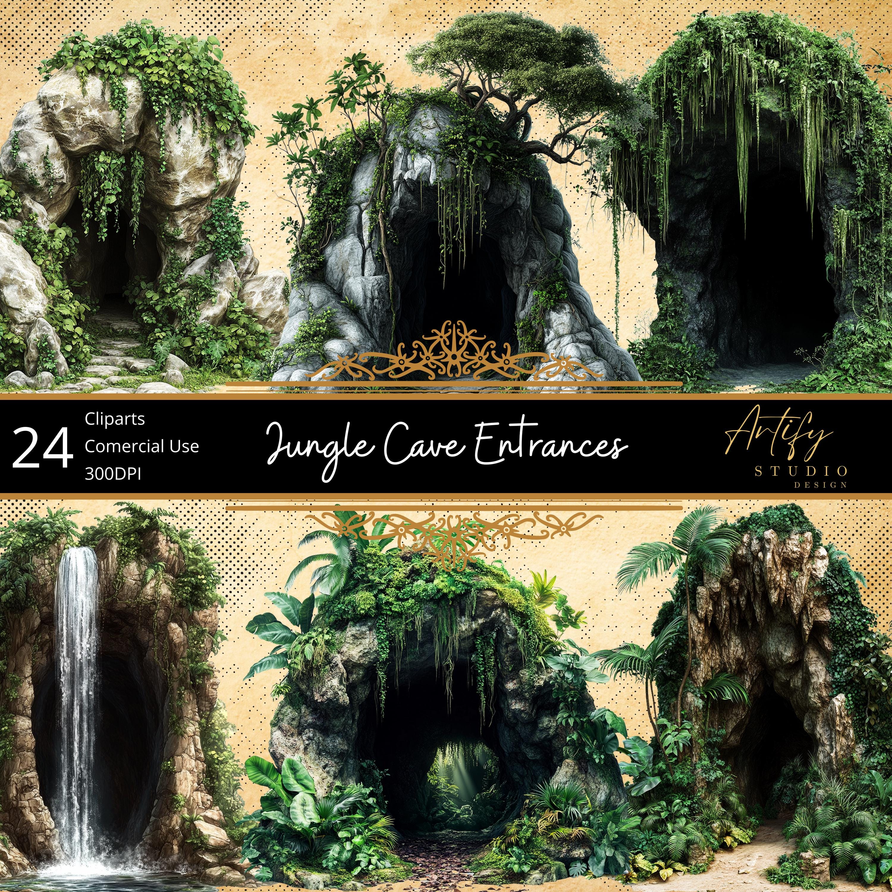 Jungle Cave Entrances – Mysterious and Unexplored Entrances to Dark ...