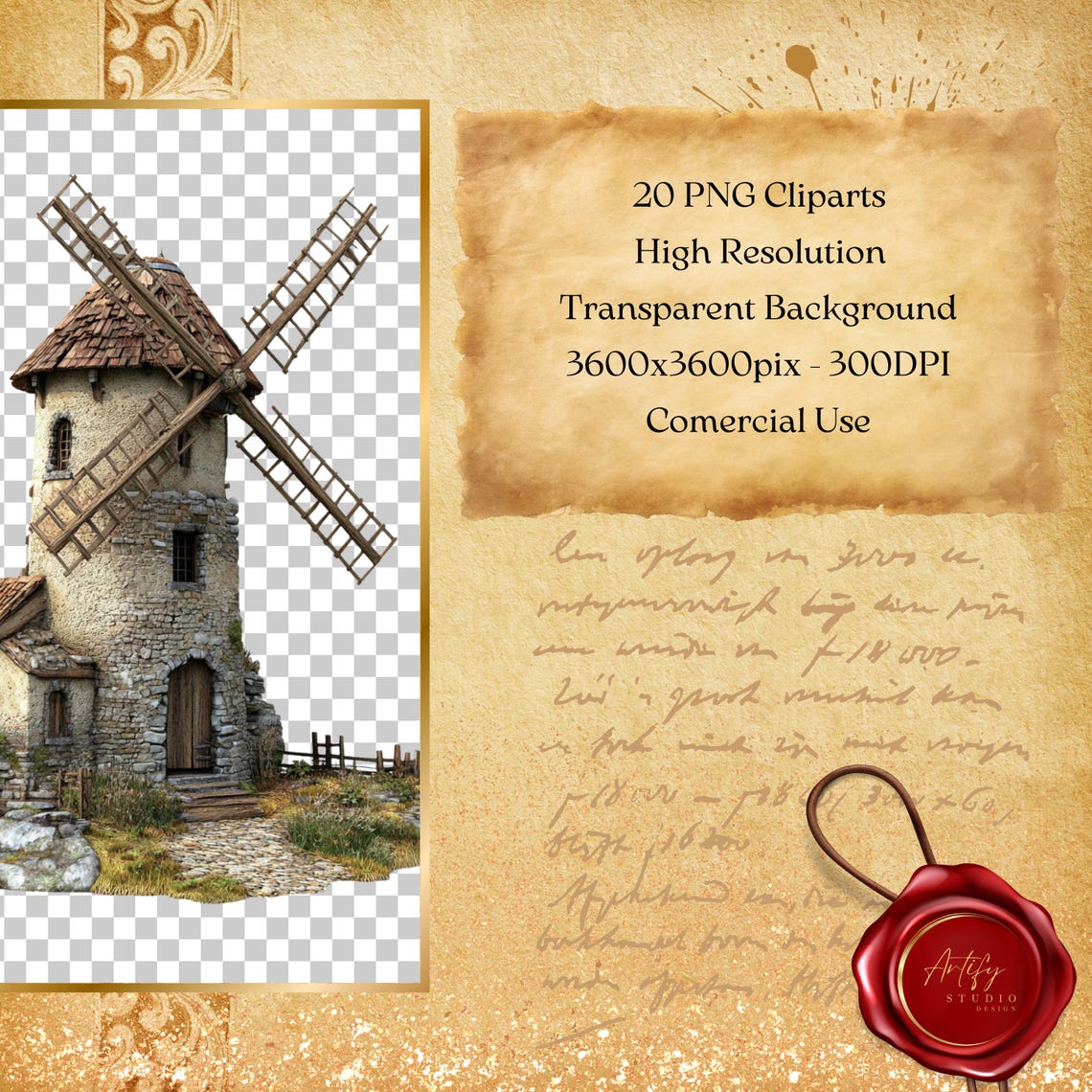 Medieval Structures RPG Cliparts, Commercial Use, Dnd, RPG , PNG ...
