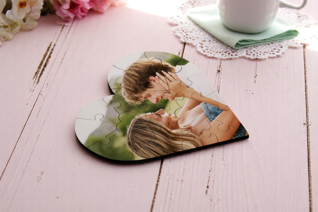 Personalized Puzzle Photo, Puzzle From Photo, Gift for Couple, Couple ...