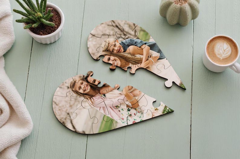 Personalized Puzzle Photo, Puzzle From Photo, Gift for Couple, Couple ...