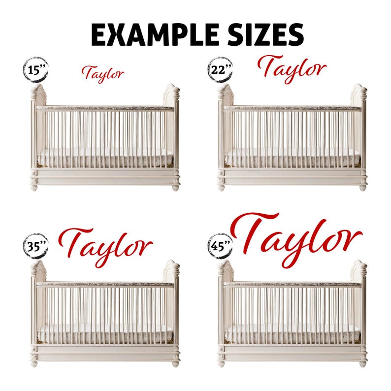 Custom Baby Name Sign, Neutral Nursery Decor, Personalized Nursery Wall ...