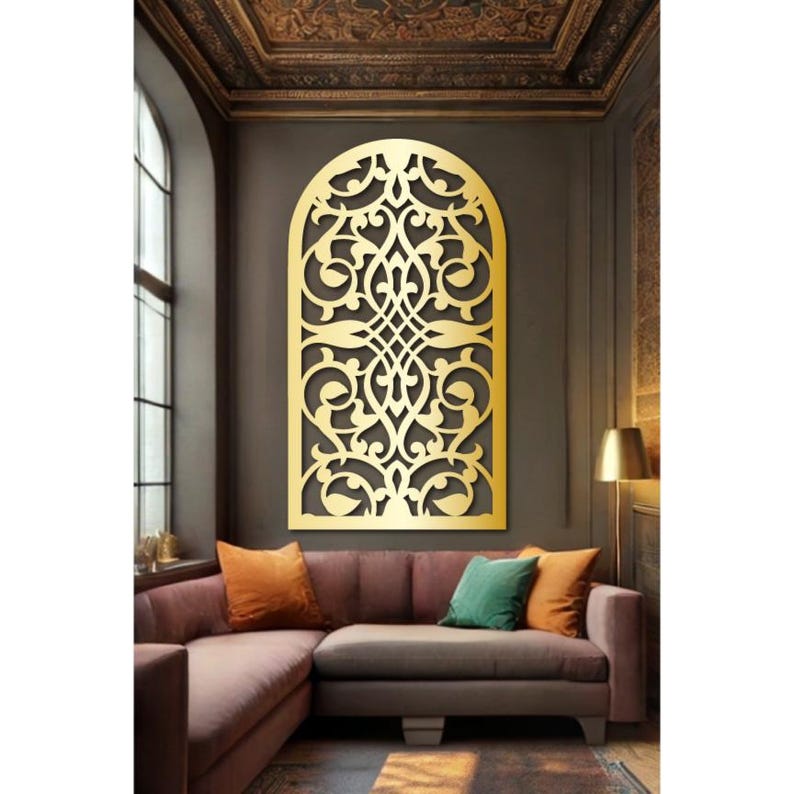 60 Arabic Laser Cut Panels SVG Bundle, Islamic Geometric Patterns ...