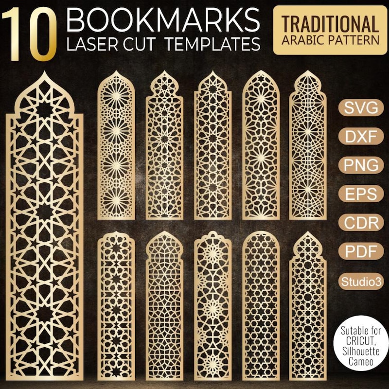 Ramadan Bookmarks - Etsy
