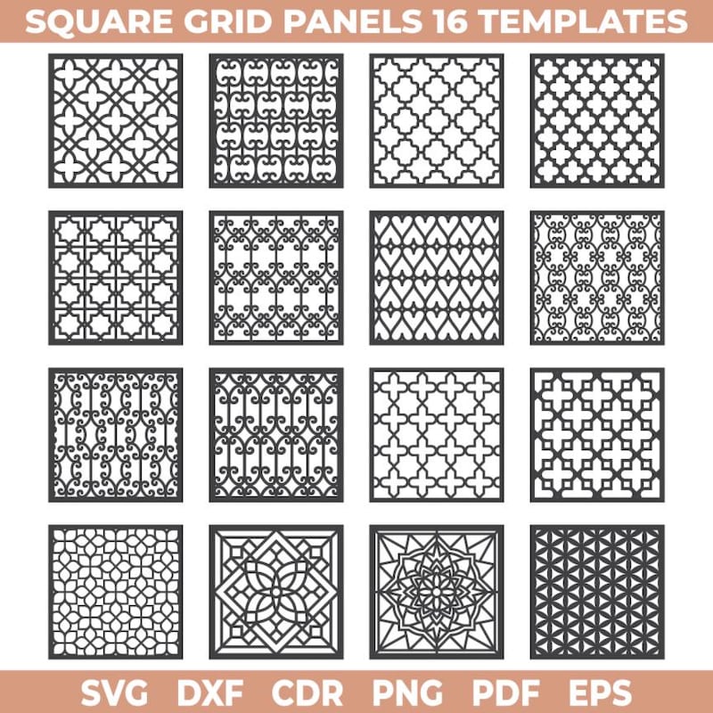 Metal Grid Lattice - Etsy UK