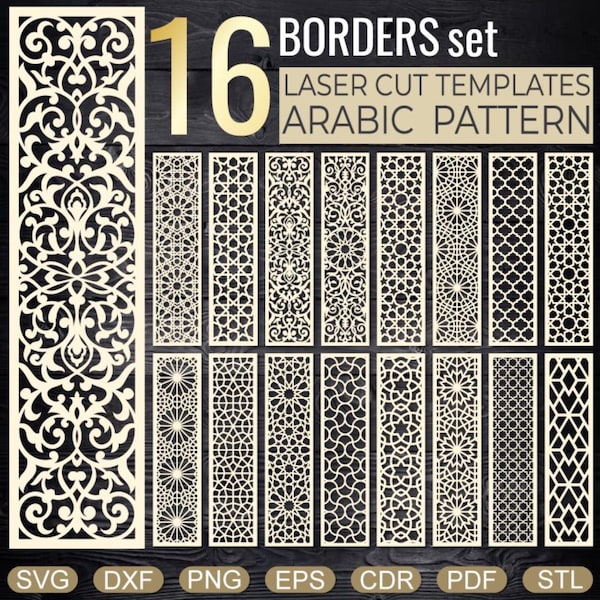 Islamic Cnc Patterns - Etsy