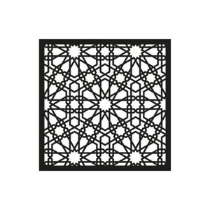 Arabic Panels Set, 30 Square Islamic Geometric Patterns, Arabic and ...