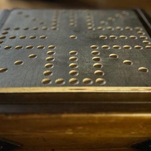 Real Wood WAHOO BOARD / Marble Game Board / Rustic Board Game / Family ...