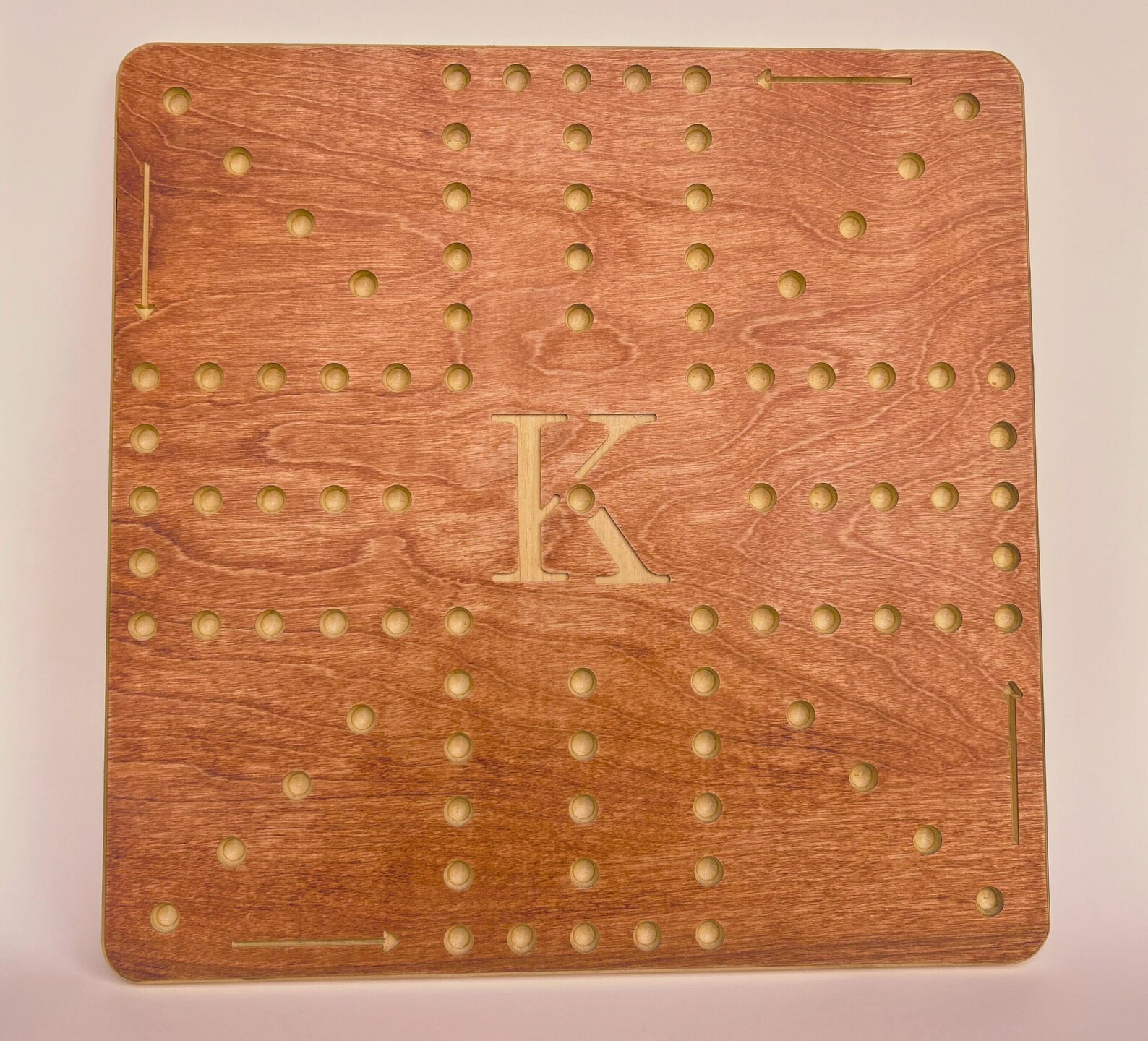 Real Wood WAHOO BOARD / Marble Game Board / Rustic Board Game / Family ...