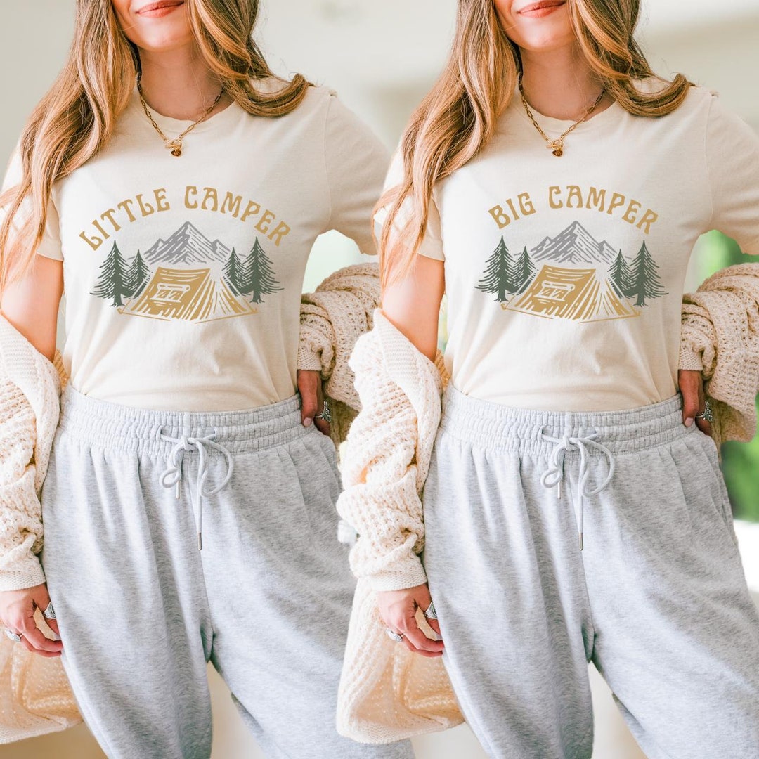 Camping Big Little, Outdoors Big and Little Theme, Nature Mountain Big ...