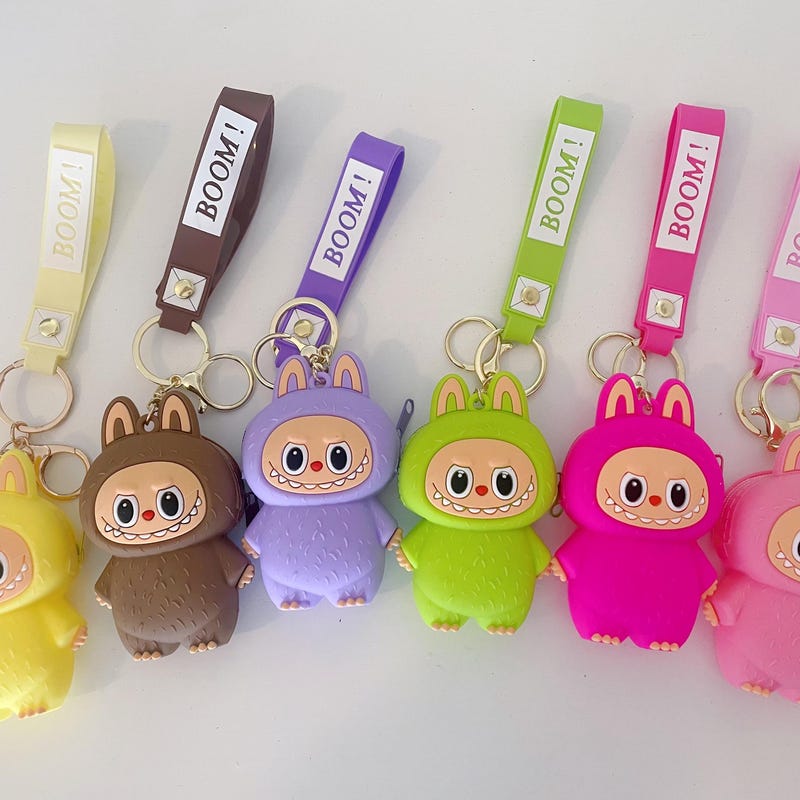 Labubu Key Ring - Etsy UK