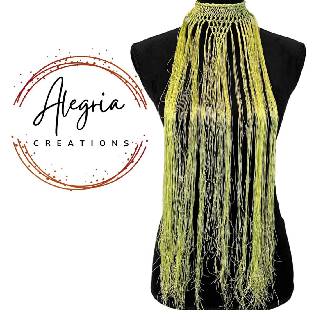 Flamenco Fringe Colors - Lime Green - Etsy