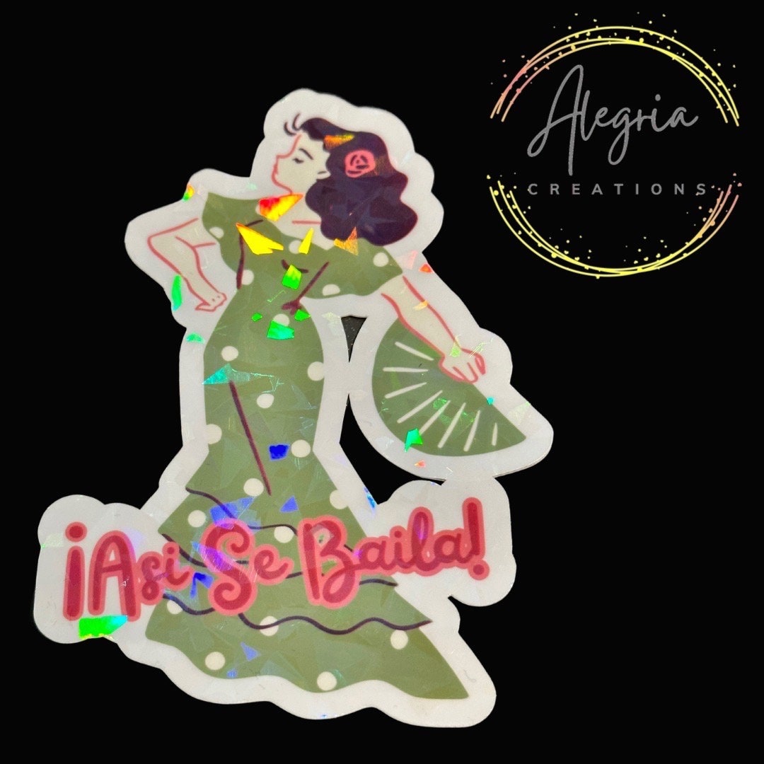 Ole Flamenco Sticker (small) - Etsy