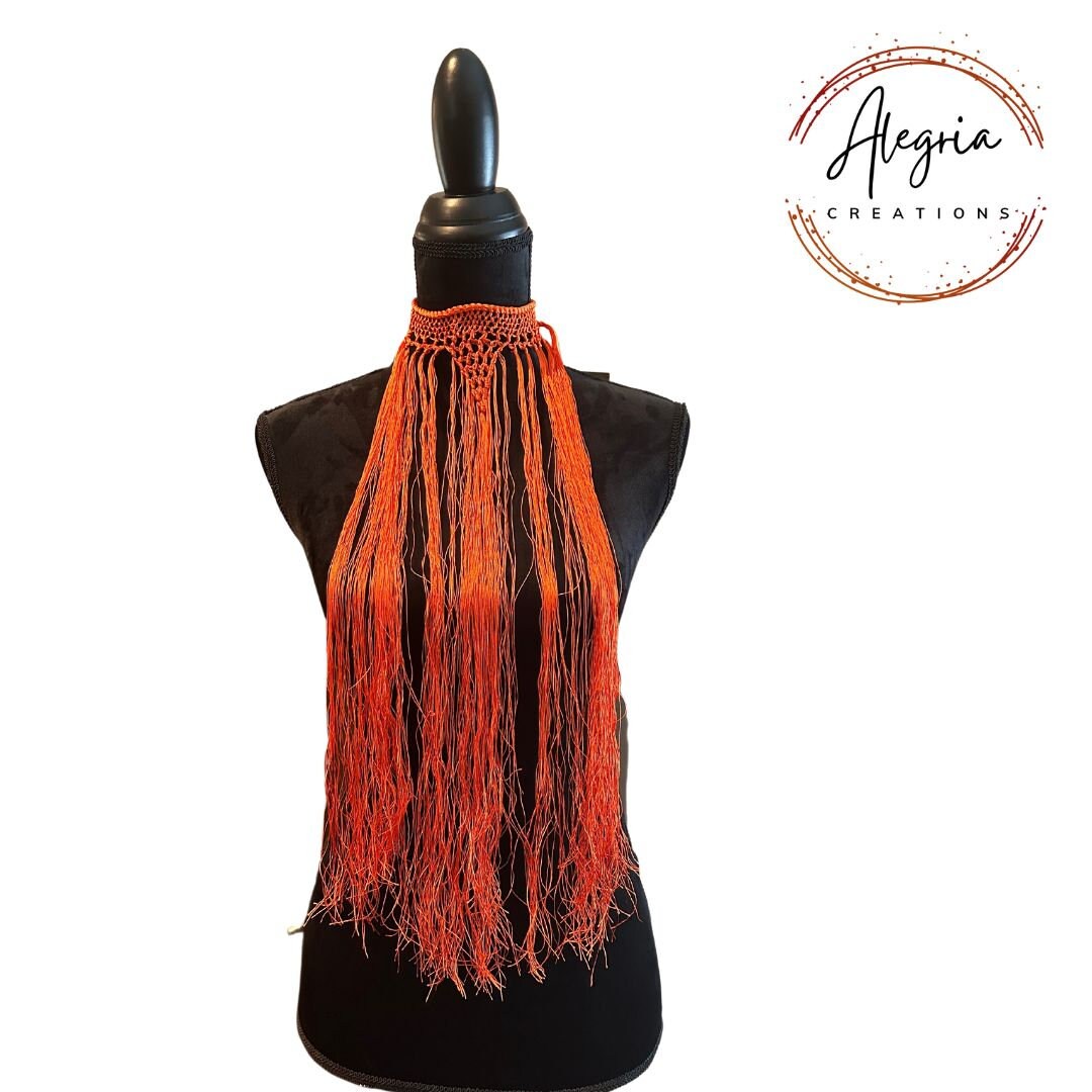 Flamenco Fringe Colors - Orange - Etsy